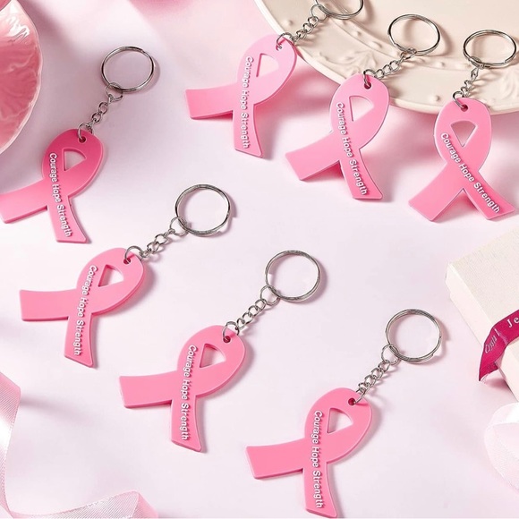 Bags | New Breast Cancer Keychains | Poshmark